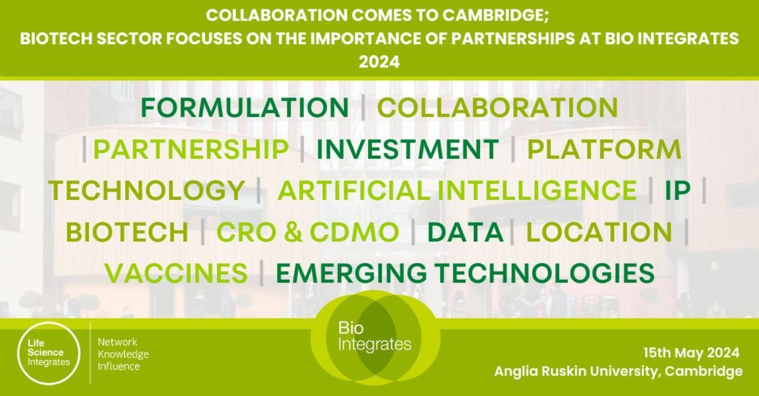 EuroscreenFast is at Bio Integrates 2024 - Cambridge, UK ...
